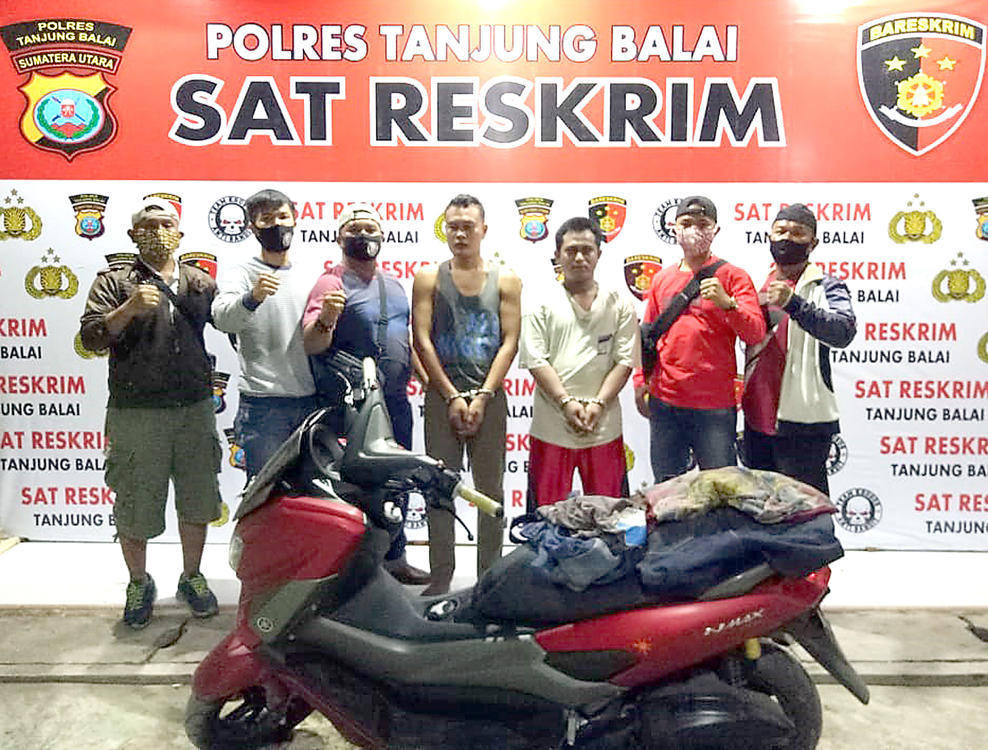 Tekab Satreskrim Polres Tanjungbalai Tangkap 2 Pelaku Curanmor ... Tekab Satreskrim Polres Tanjungbalai Tangkap 2 Pelaku Curanmor ...