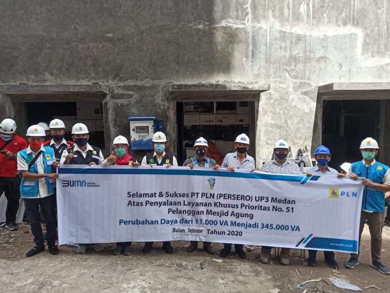 PLN UP3 Medan Sukses Nyalakan Penambahan Daya 345,000 VA, Sistem ...