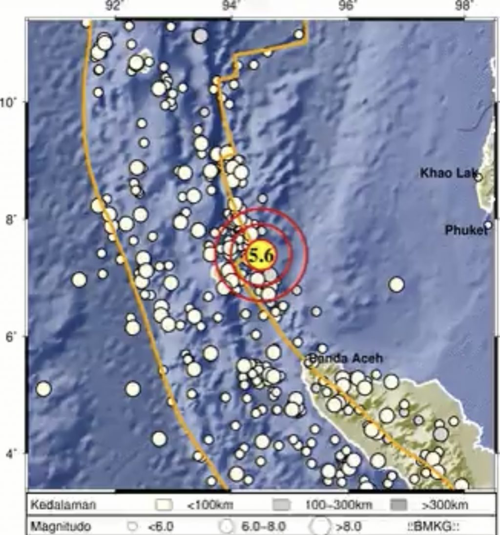 Gempa Berkekuatan Magnitudo 5,6 Guncang Sabang, Tidak Berpotensi ... Gempa Berkekuatan Magnitudo 5,6 Guncang Sabang, Tidak Berpotensi ...